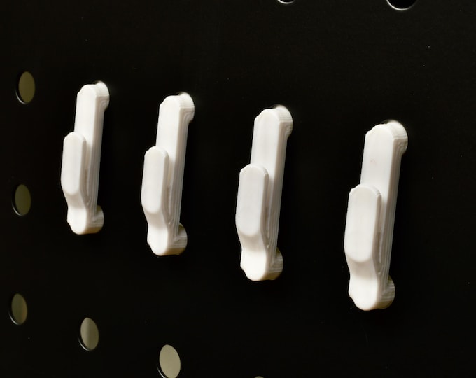 Hot Wheel Display Hooks for Pegboard- Ikea Skadis, Standard, or Container Store Elfa, LASER CUT ...
