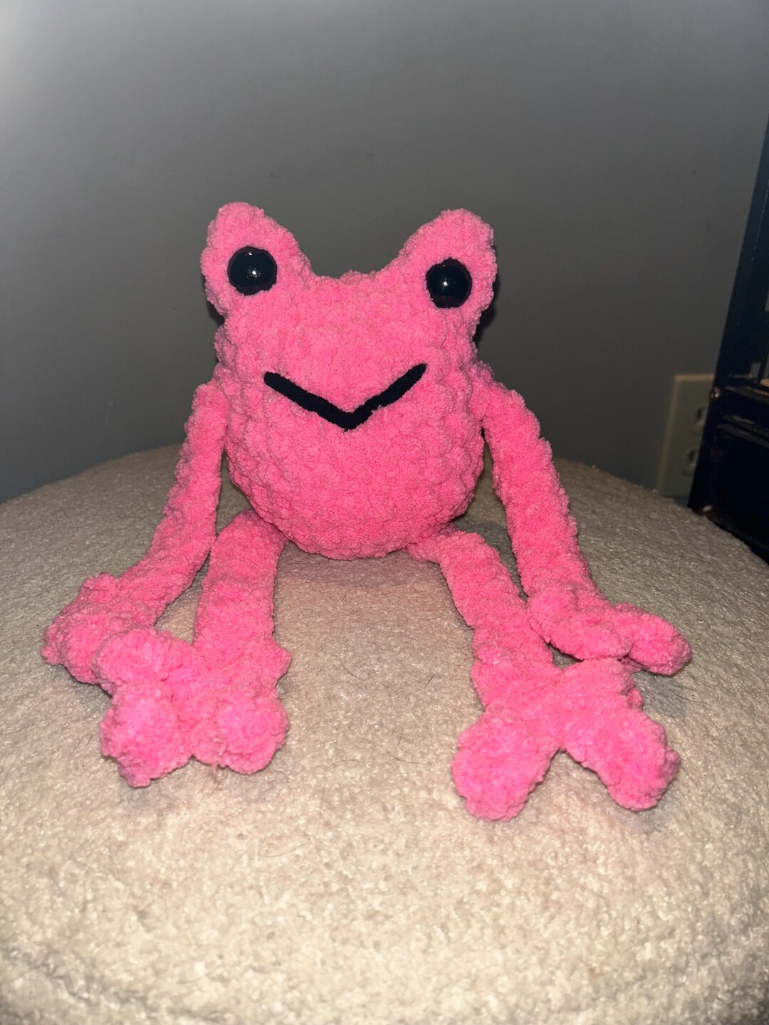 Pink Long Leg Frog - Etsy