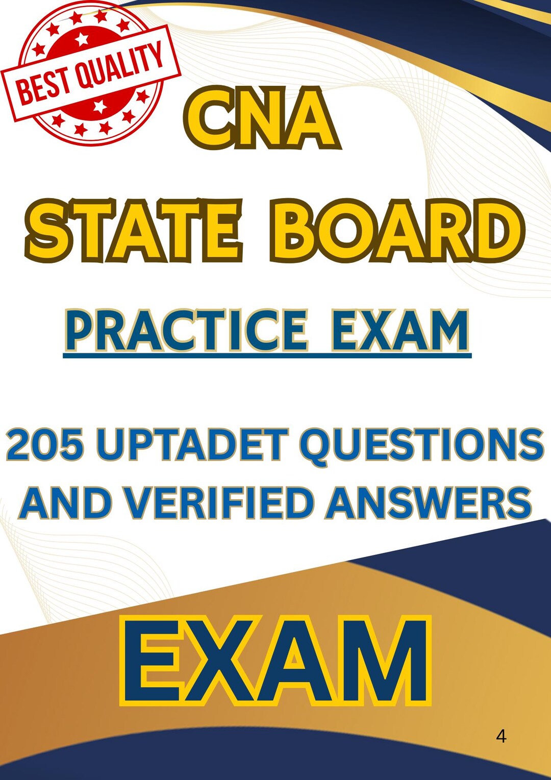 CNA State Board Exam: 205 Updated Questions & Verified Answers (PDF ...