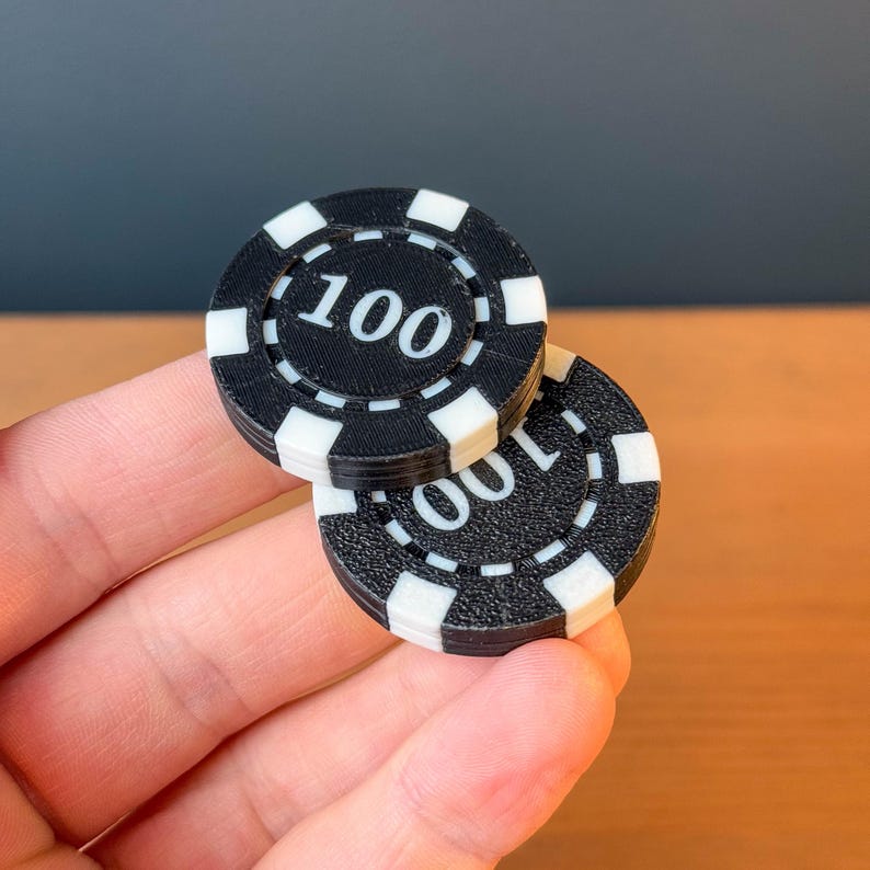 Magnetic Poker Chip Fidget Toy | Dual-sided Flip Tricks Slider ...