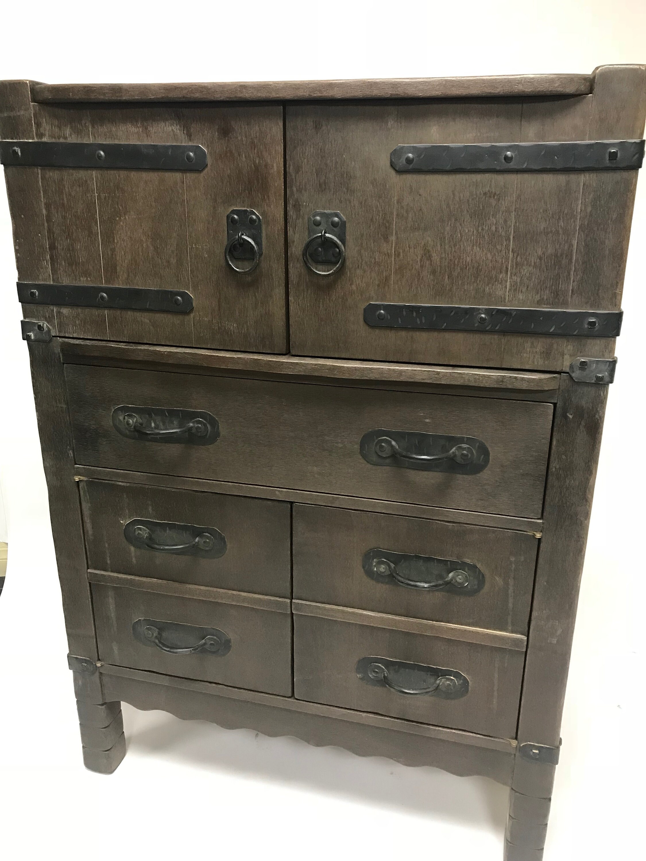 Handmade Rare 1930's Monterey Furniture Style Speakeasy Prohibition Bar ...