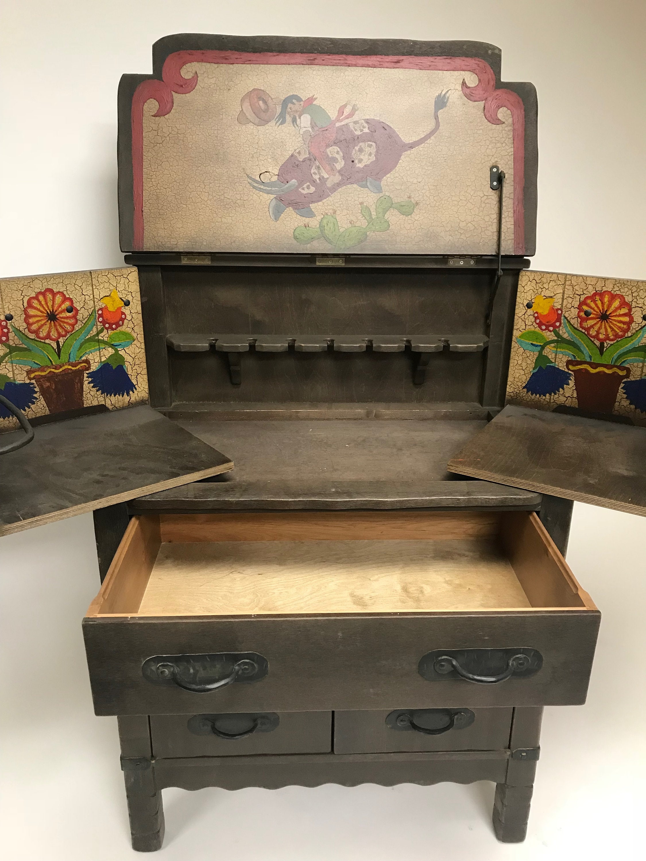 Handmade Rare 1930's Monterey Furniture Style Prohibition Bar - Etsy