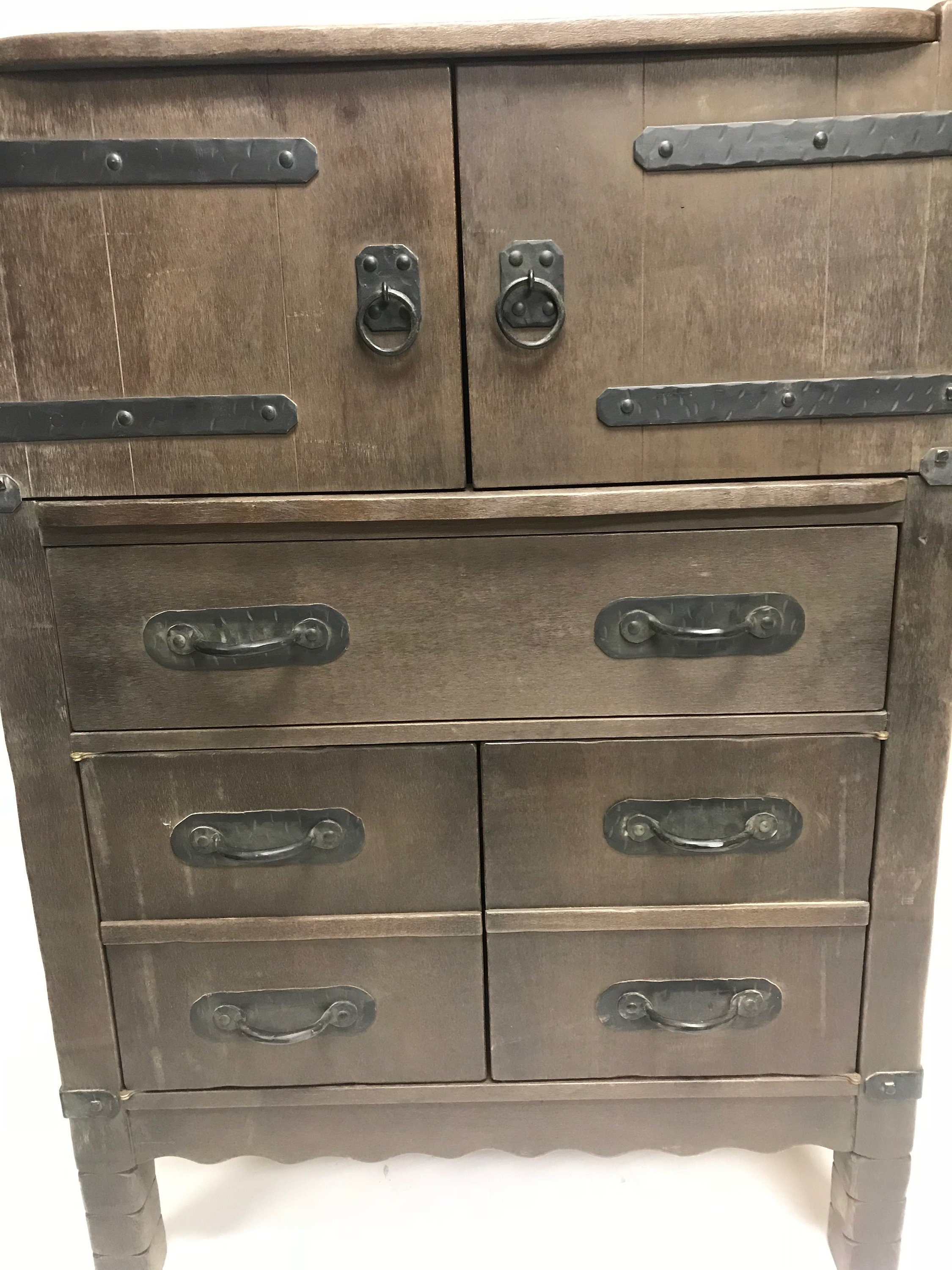 Handmade Rare 1930's Monterey Furniture Style Speakeasy Prohibition Bar ...