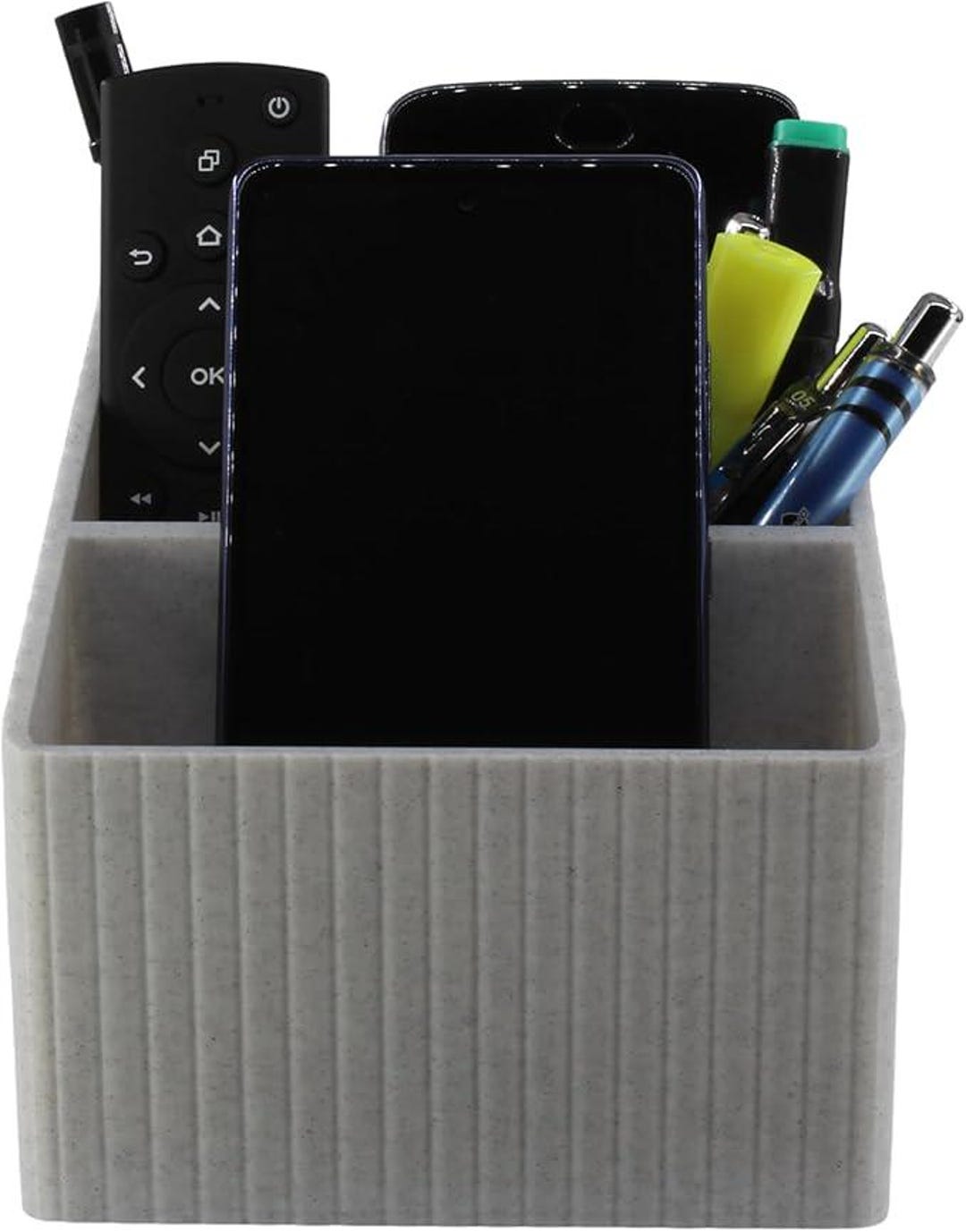 3D Printed Remote Control Holder – PLA 3-compartment Caddy - Etsy