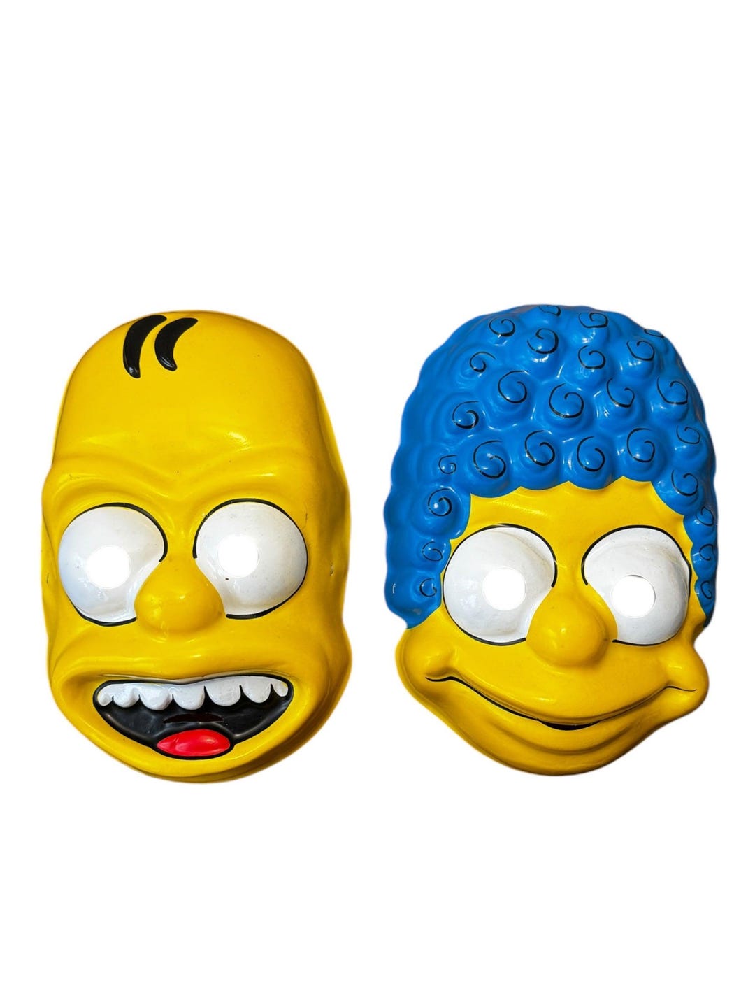1989 RARE Ben Cooper the Simpsons Homer & Marge Masks Highly ...