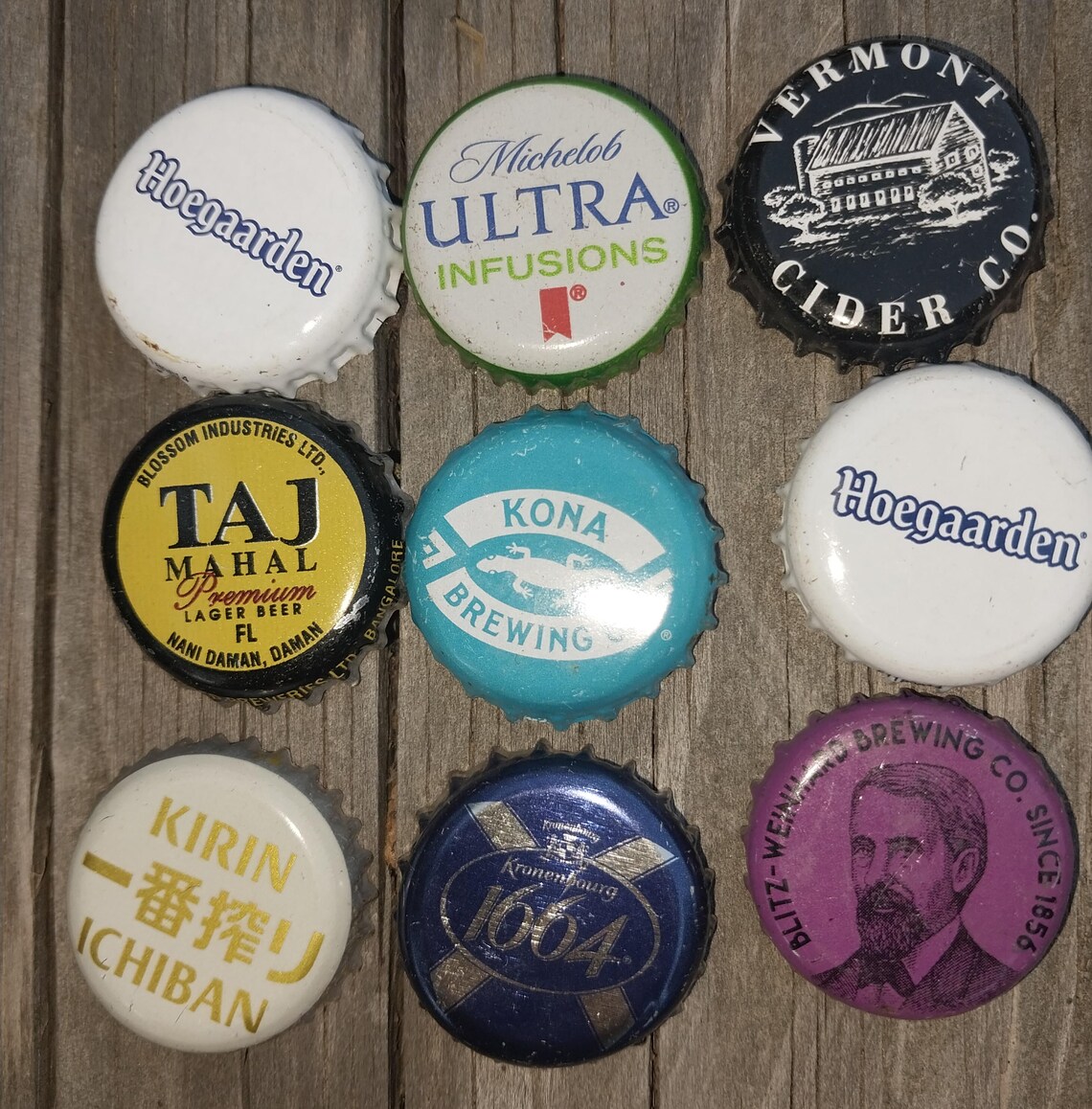 100 Undented/undinged Beer Bottle Caps Shipping in Price - Etsy