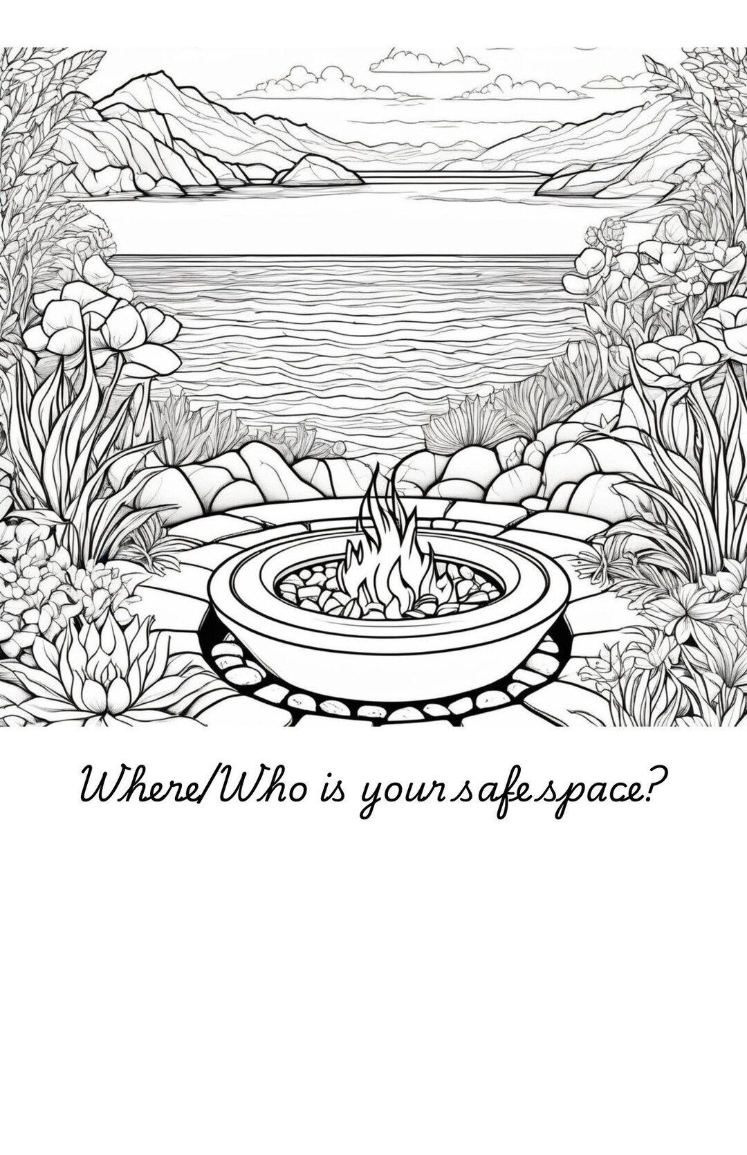 Printable Coloring Page - Etsy