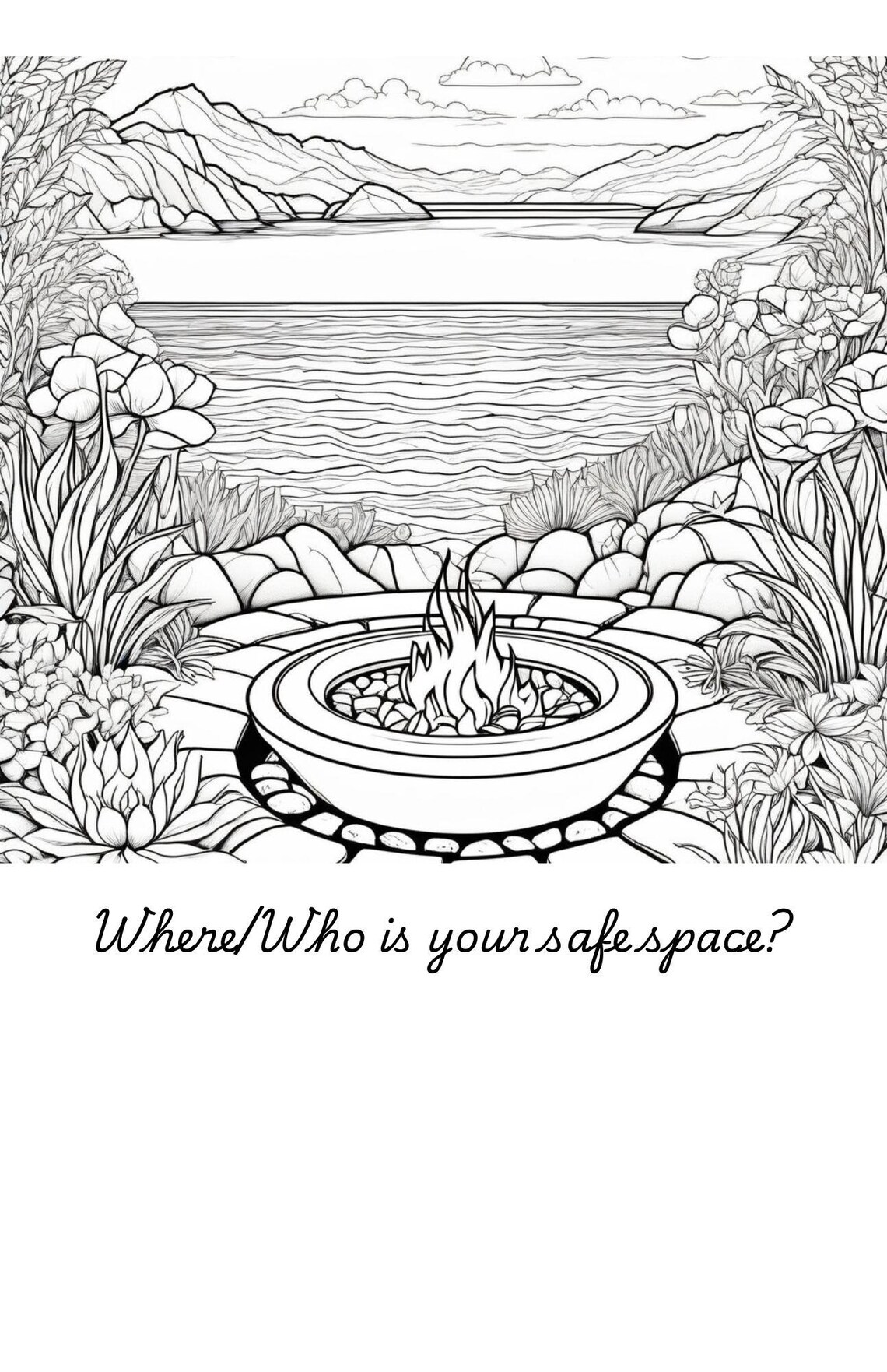 Printable Coloring Page - Etsy