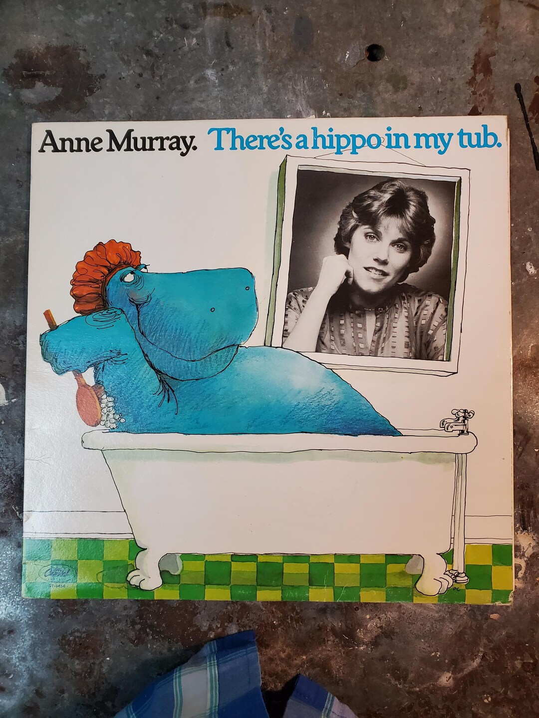 There's A Hippo in My Tub - Anne Murray 1977 Vintage Vinyl Lp Children ...
