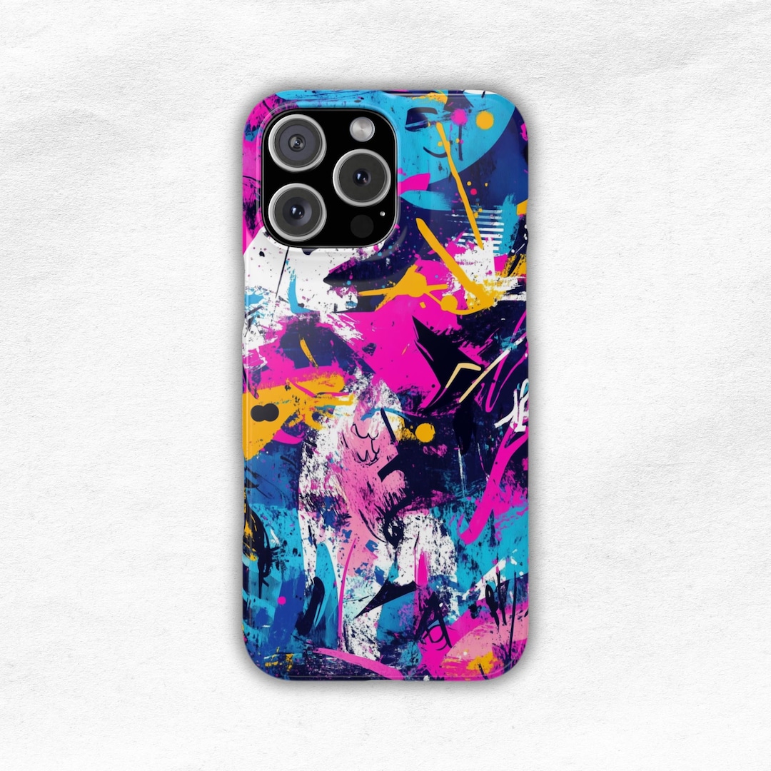 Arcane Jinx Graffiti Phone Case | Anime Cover Design for iPhone X XR XS ...