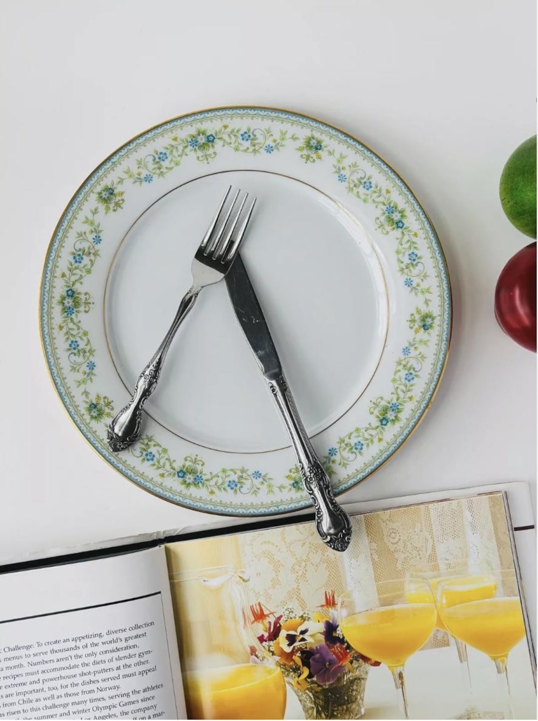 19pcs Set of Vintage Noritake Fine China Spring Meadow 2484 Salad ...