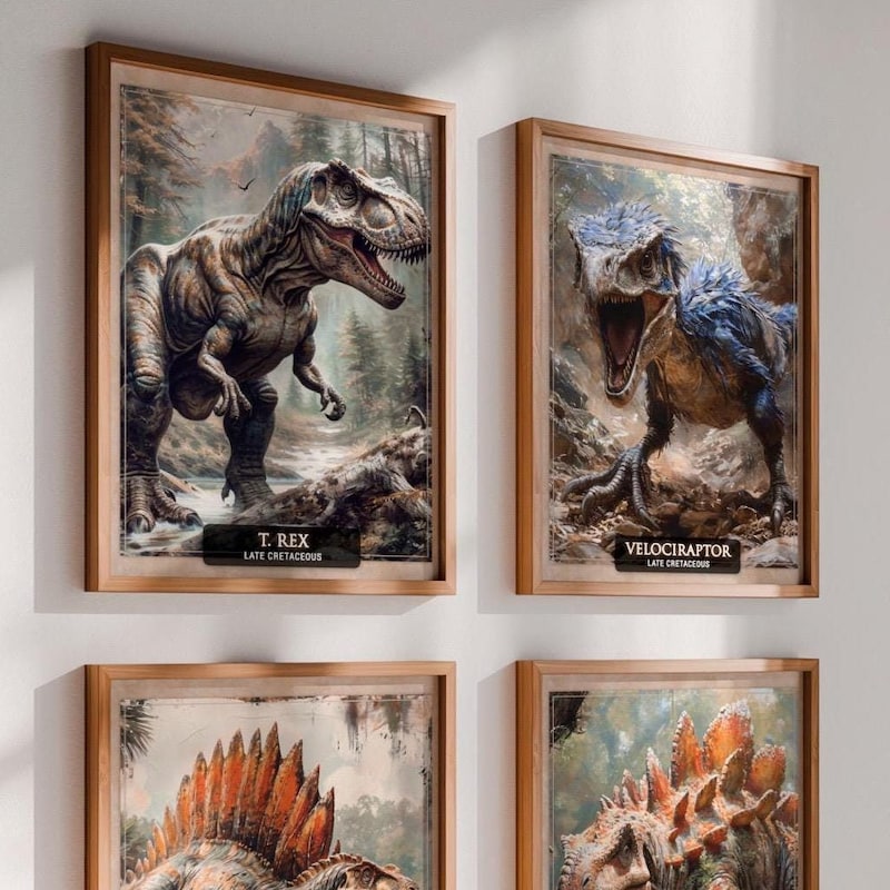 Dinosaur Posters - Etsy