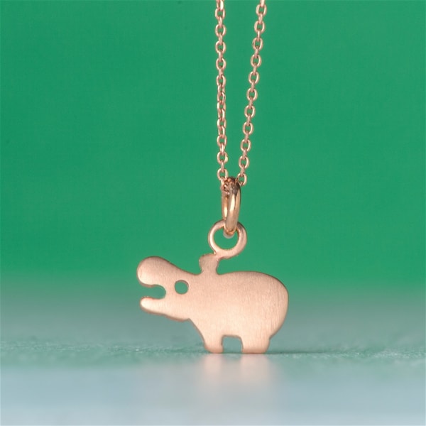 Gold Hippo - Etsy