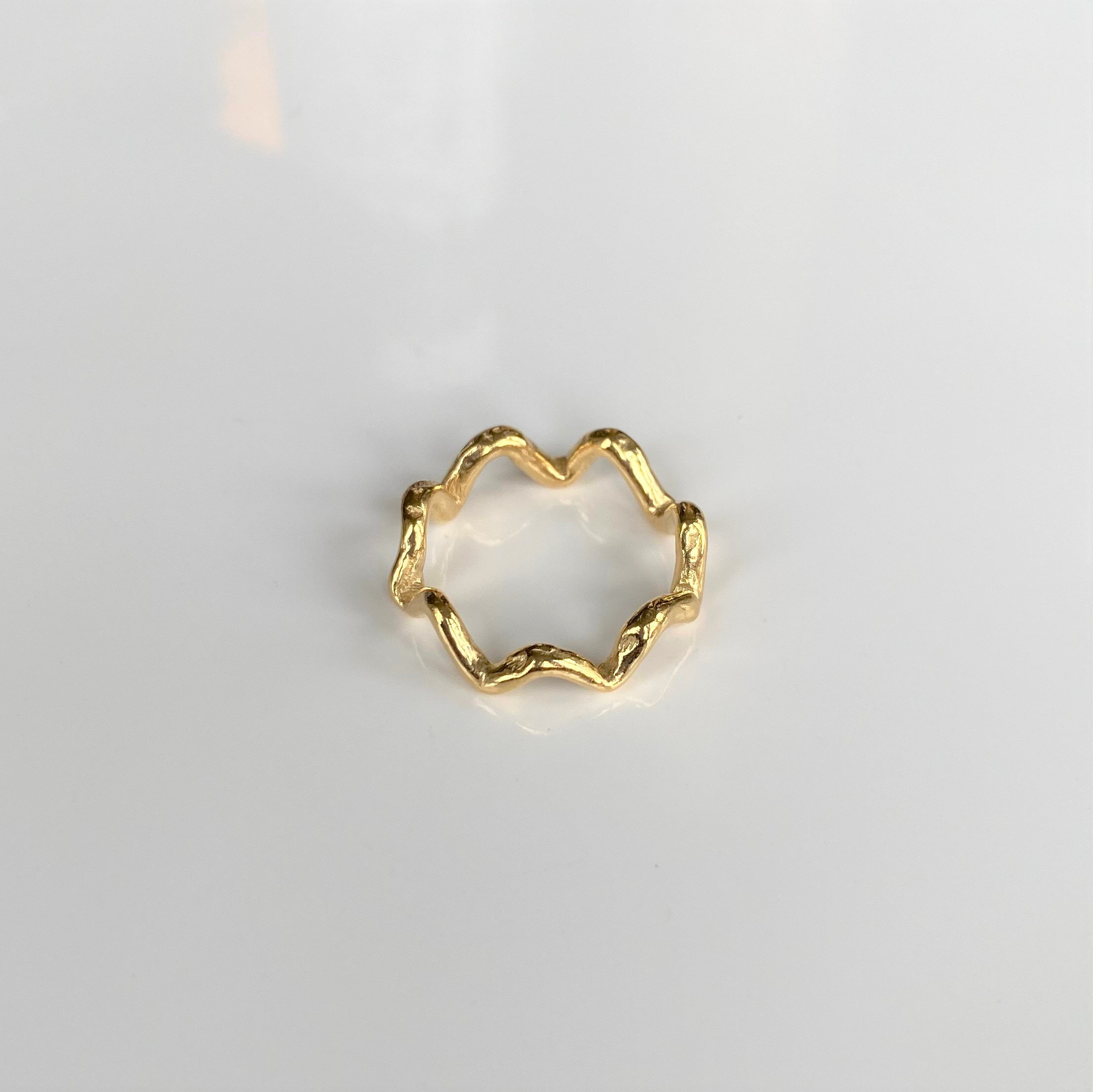 Wavy Stacking Layering Ring - Etsy