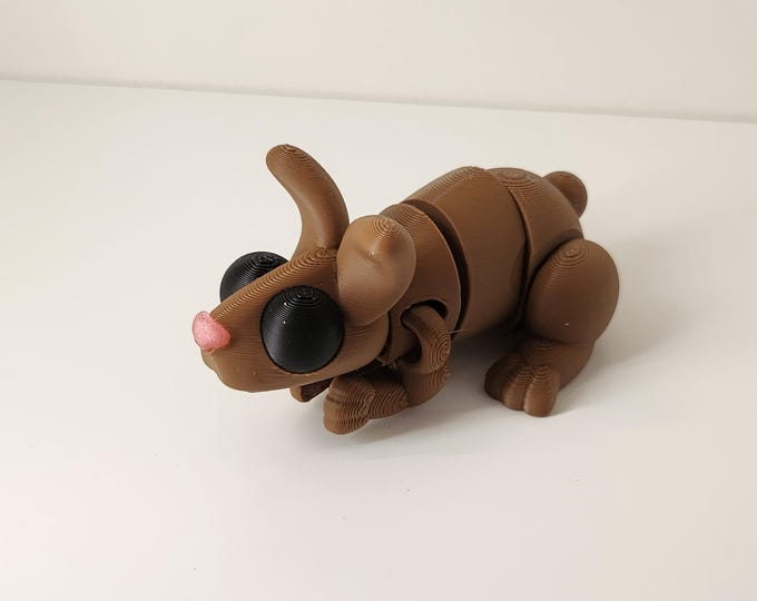 3D Printed Articulated Bunny Fidget Toy | Flexi | Easter Gift for Kids ...