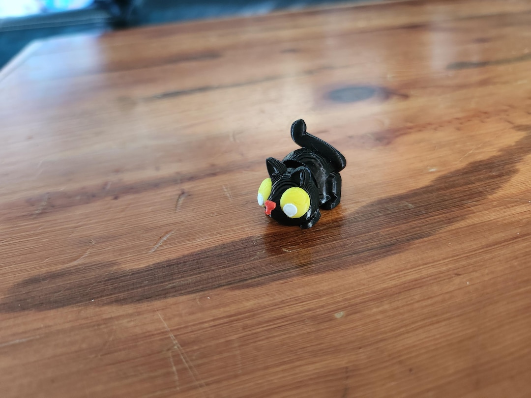 Articulated 3D Printed Flexi Kitty - Etsy