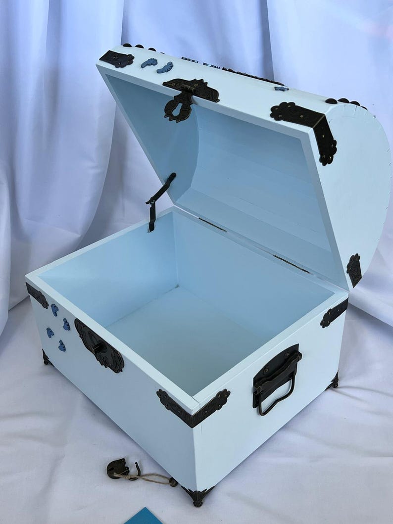 Handmade Wooden Treasure Chest for Gifts - Fully Customizable ...