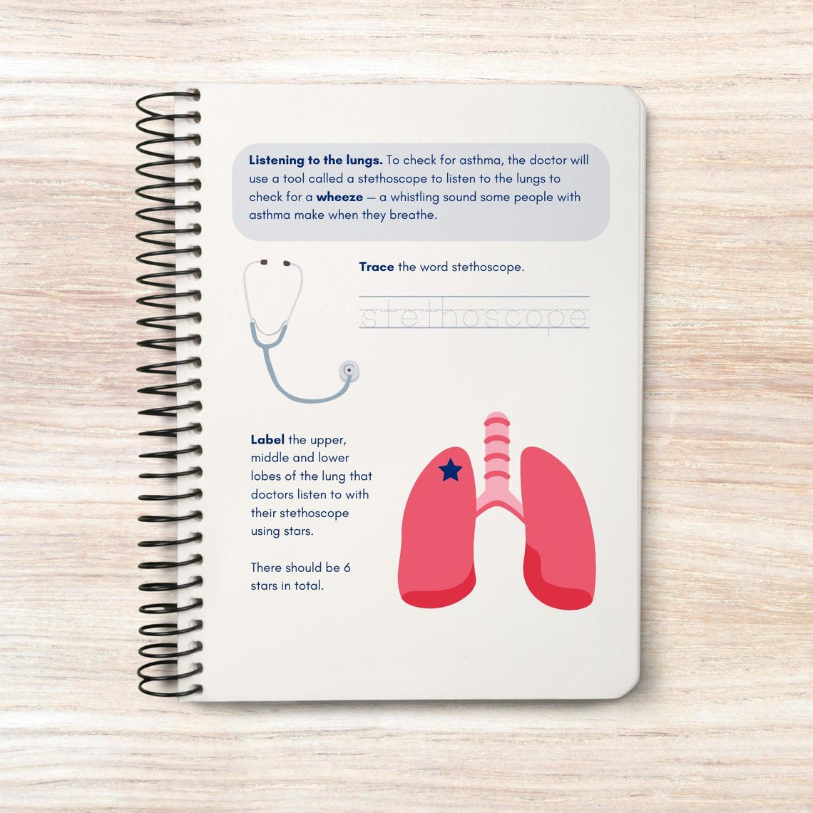Asthma Activity Book | Printable Worksheets | Homeschool Resources ...