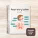 Respiratory Activity Book | Printable Worksheets | Homeschool Resources ...