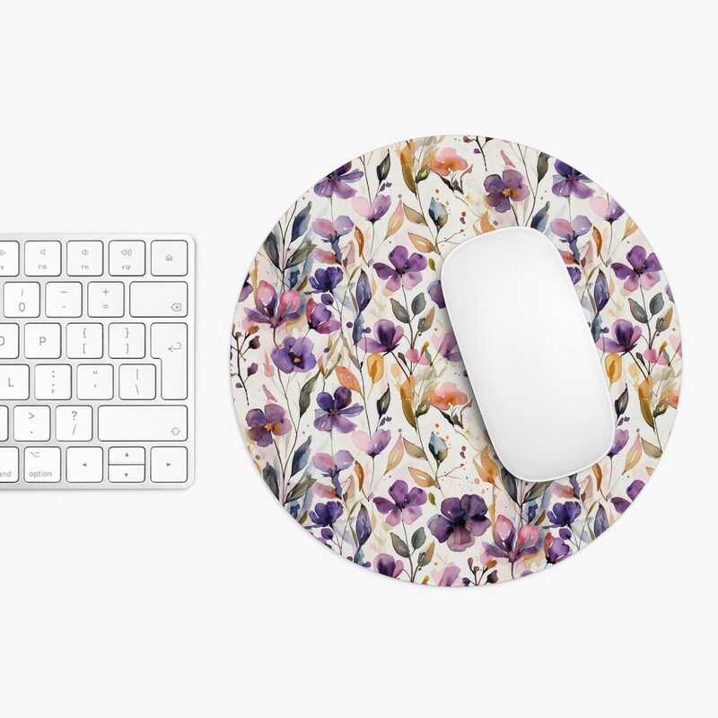 Purple Mouse Pad - Etsy