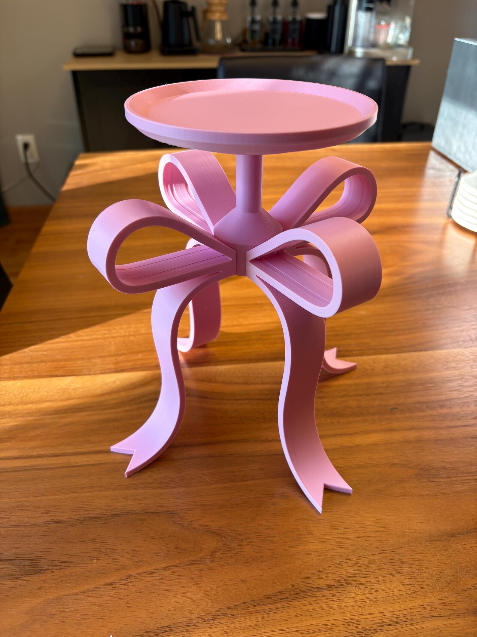 Ribbon Bow Candle Holder - Display Plant Stand - Etsy