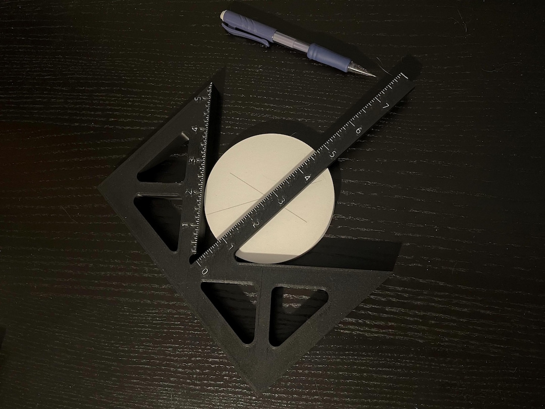 Woodworking Center Finder Jig – Precision Tool for Layouts & DIY ...
