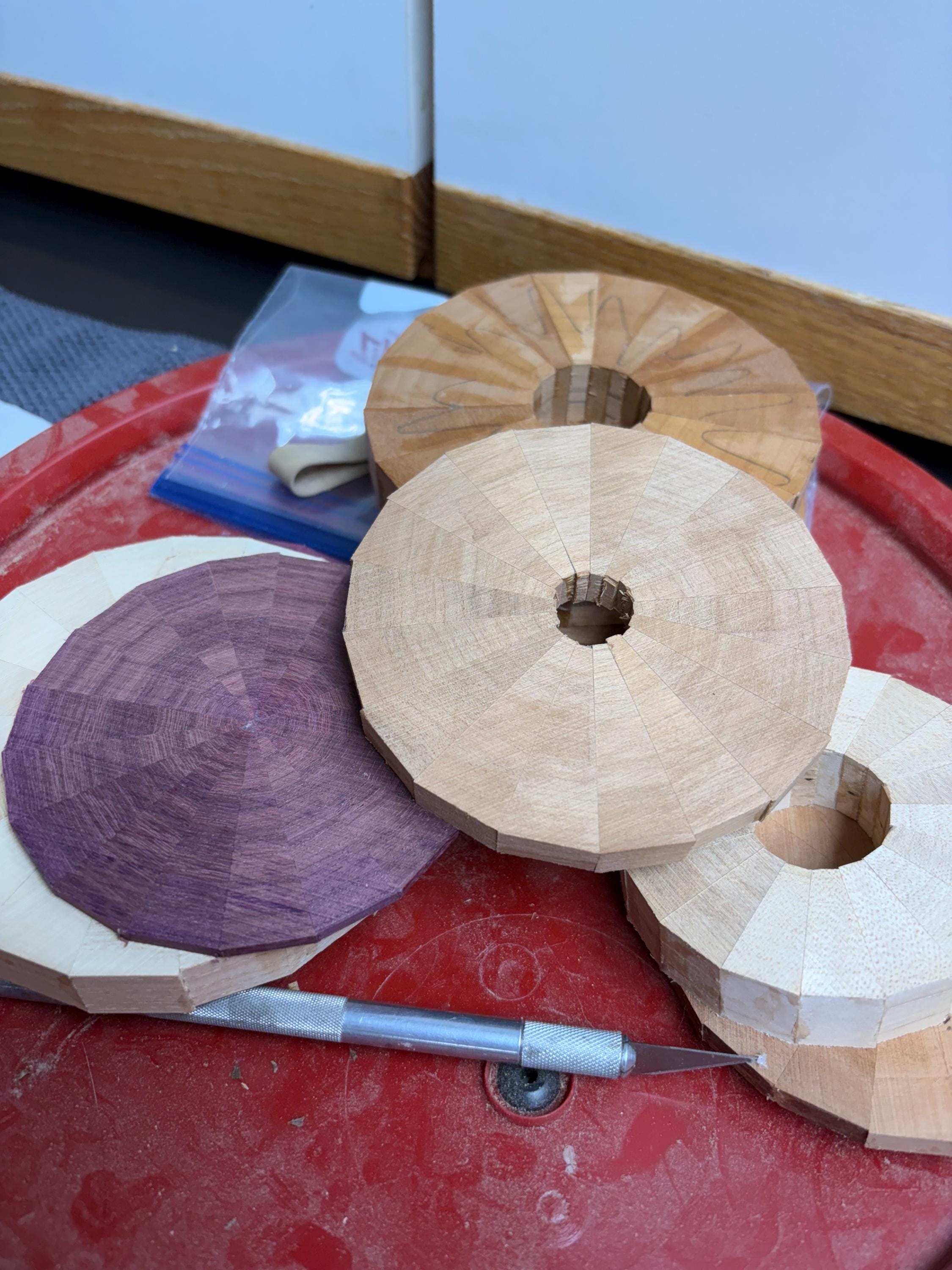 Segmented Wedge Jig for Wood Turning - Woodworking Template Tool for ...
