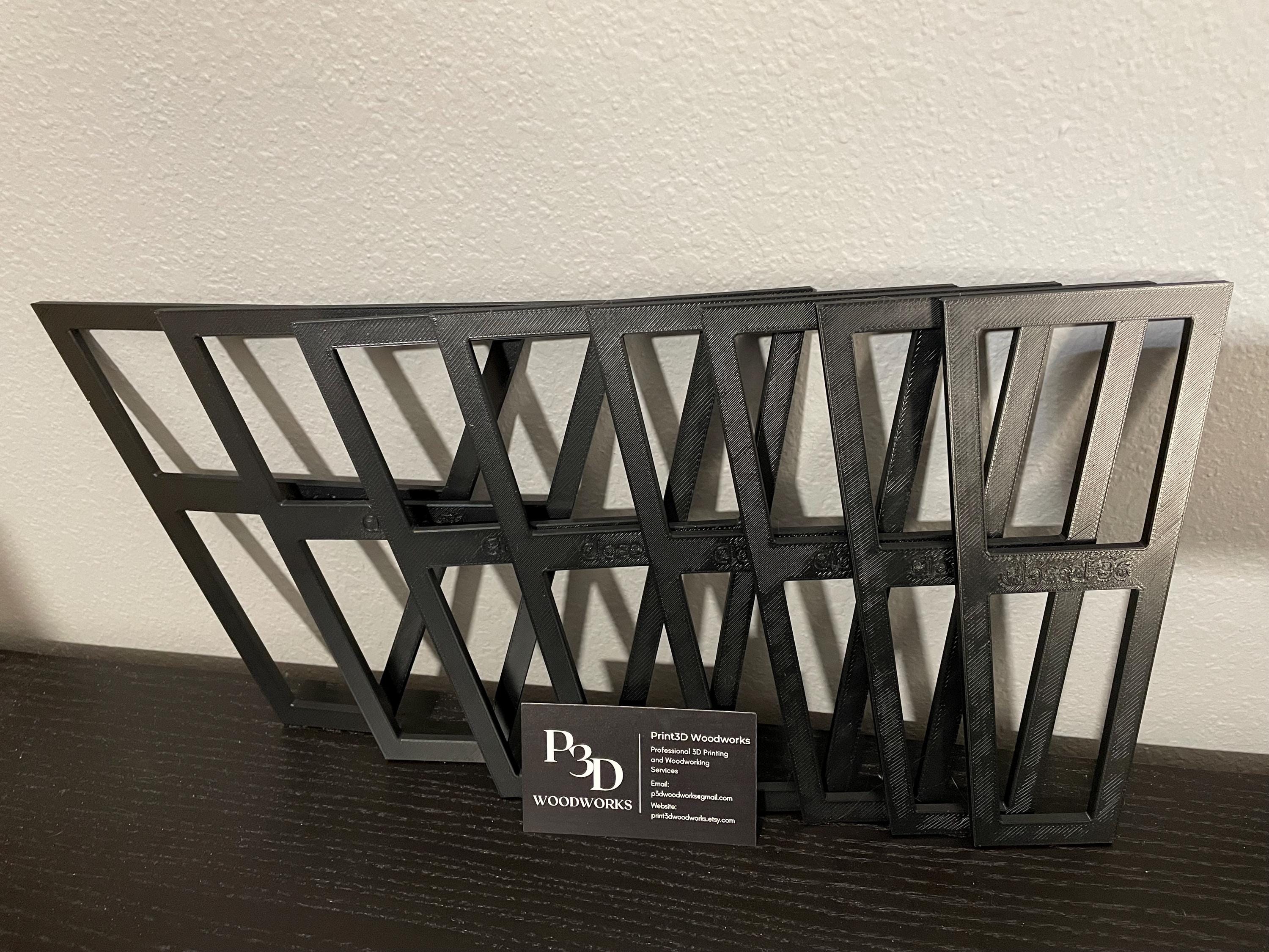 Large Segmented Wedge Template Jig Set / Open and Closed Segment Wedges ...