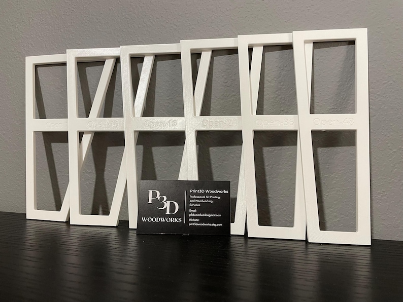 Large Segmented Wedge Template Jig Set / Open and Closed Segment Wedges ...