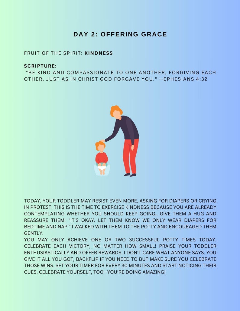 Potty Training Guide - Etsy
