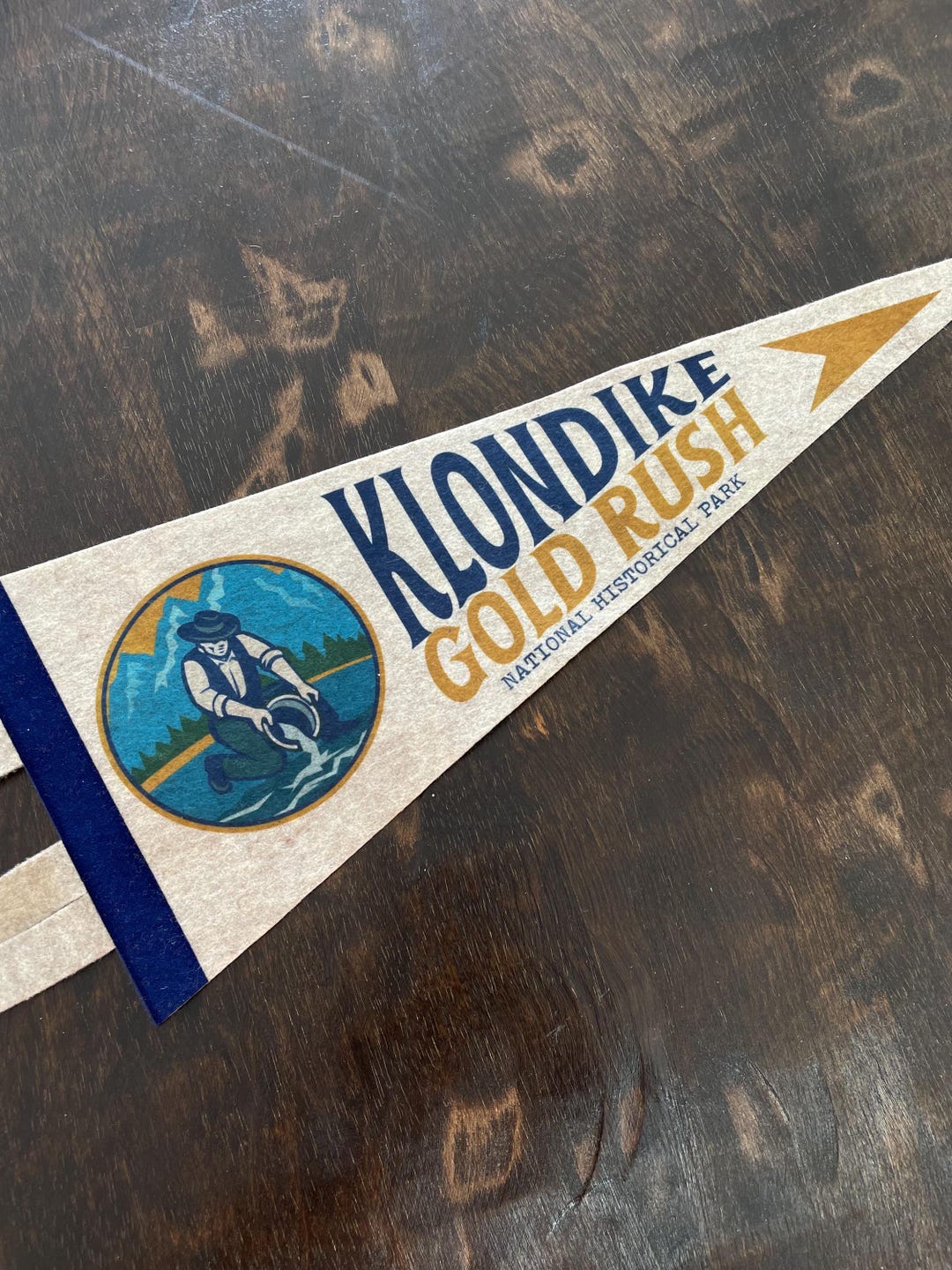 Klondike Gold Rush Pennant - Etsy