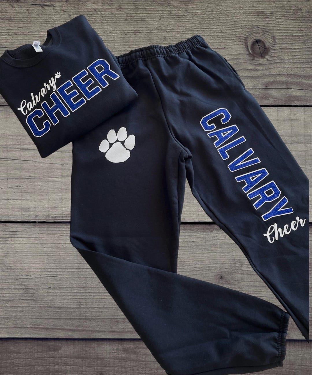 Custom Sweatpants and Sweatshirt Set - Etsy