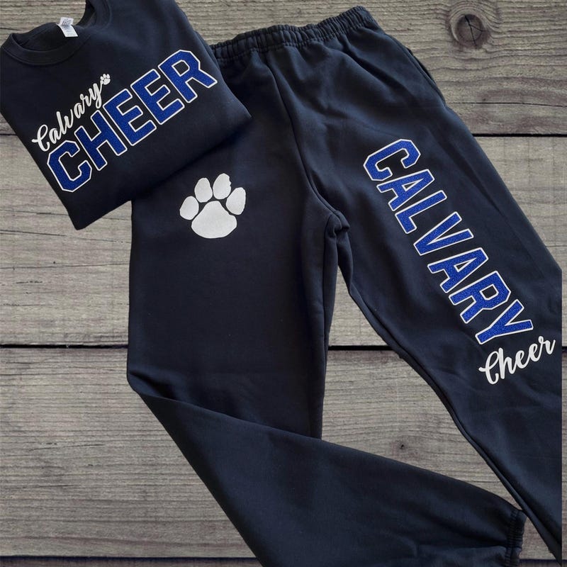 Cheer Sweatpants Set - Etsy