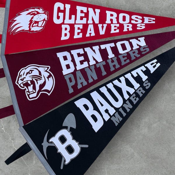 Custom Pennant - Etsy