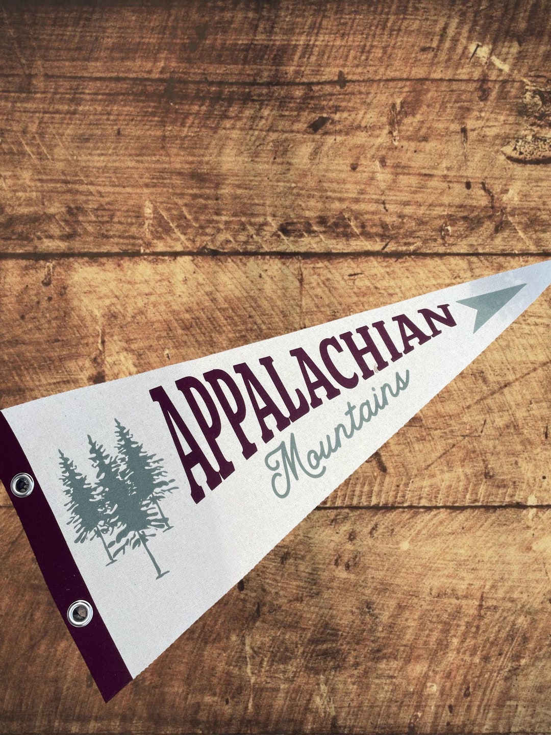 Appalachian Mountains Pennant - Etsy