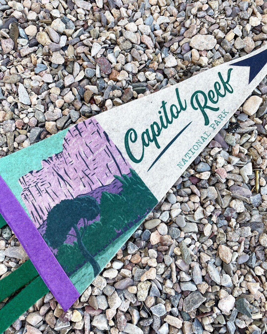 Capitol Reef National Park Pennant - Etsy