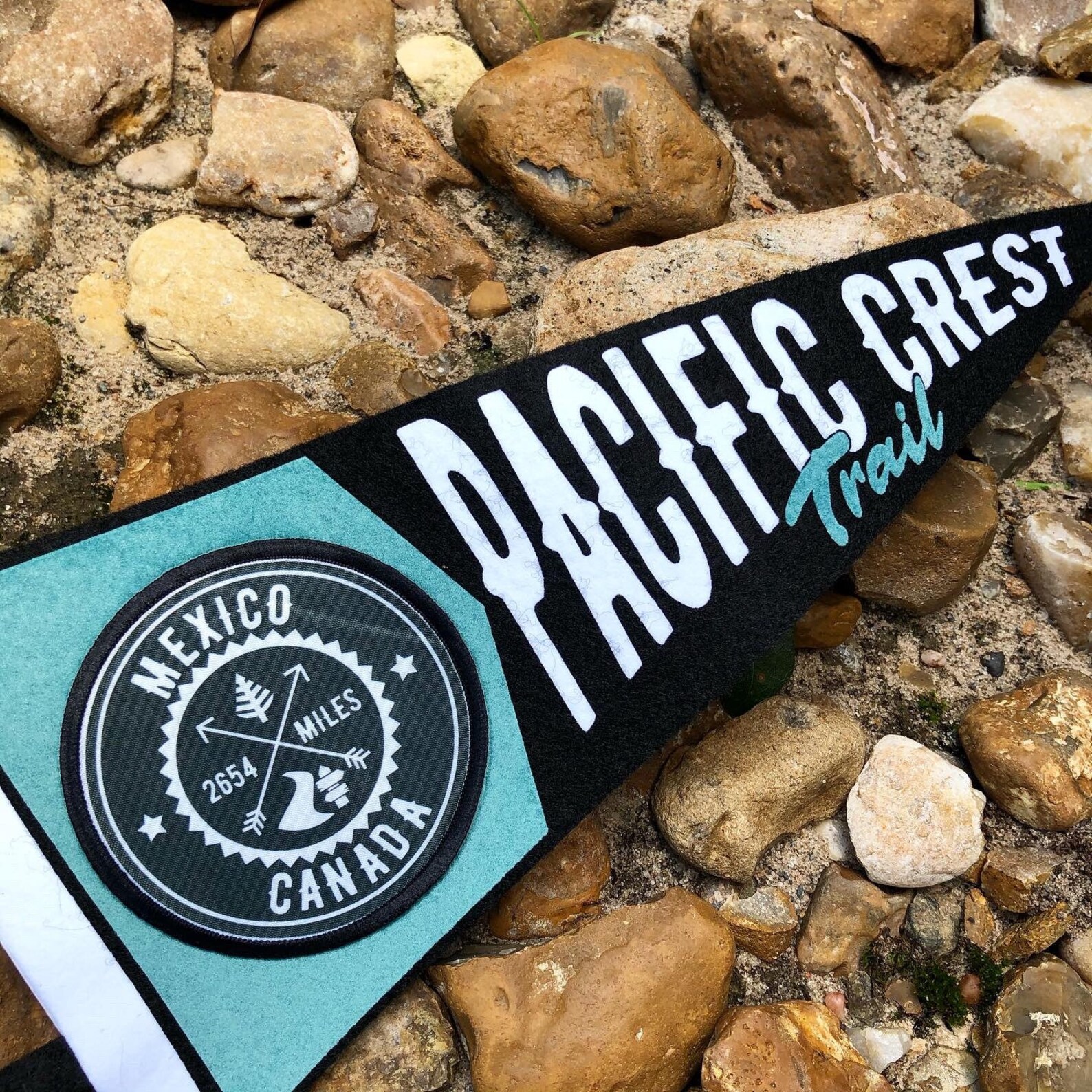 US Trails Patch Pennant - Etsy