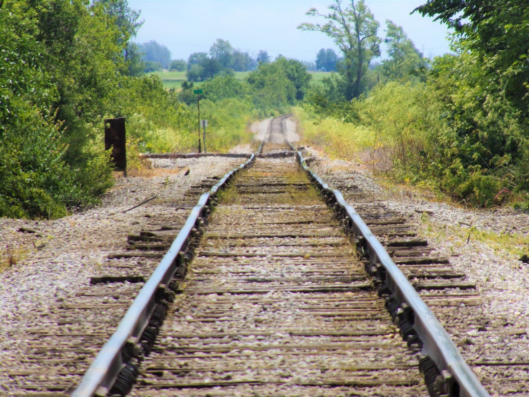 Open Railroad Tracks Digital Download - Etsy