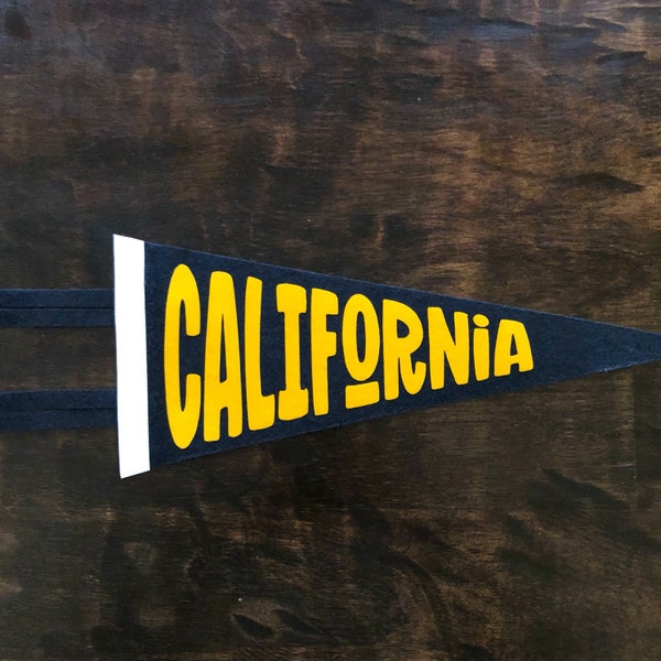 California Pennant - Etsy