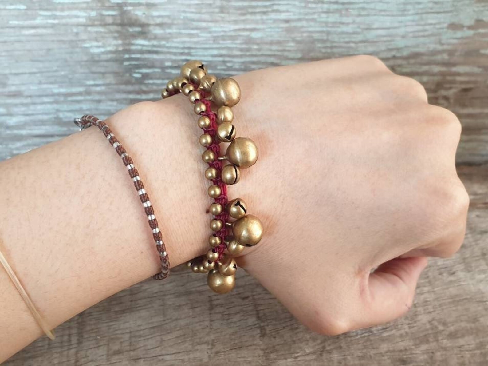 Sun Flower Brass Bell Anklet Dance Anklet Wedding Women | Etsy