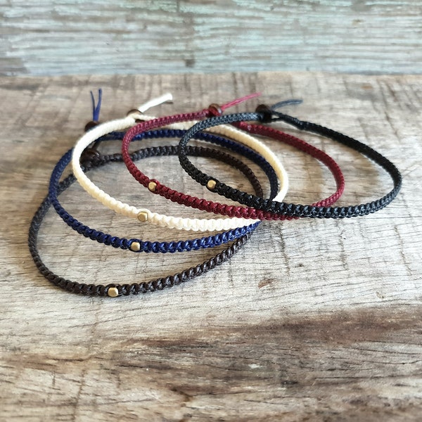 Square Knot Bracelet - Etsy