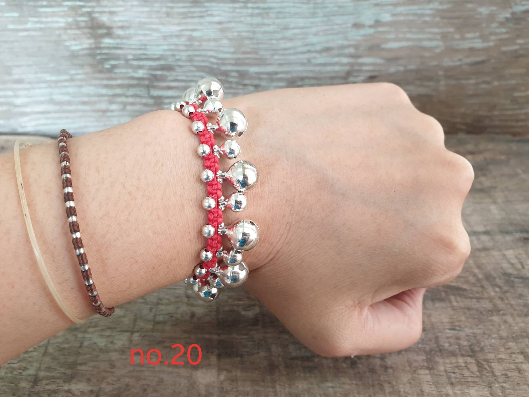 Jingling Silver Bell Anklet Hippie Anklet Wedding Women | Etsy