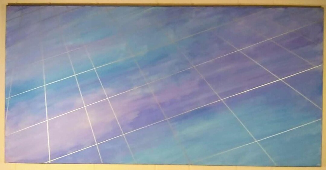 Elevation Acrylic Painting Visionary Art Baudelaire Mystical Universe ...