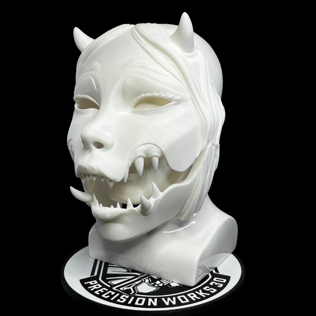 Geisha - Kuchisake Onna Mask | Japanese Folklore Inspired Face Mask ...