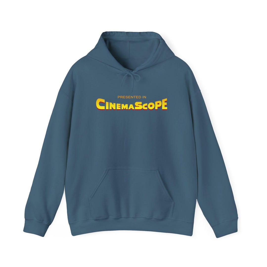 Cinemascope Vintage Classic Hoodie, Movie Buff Gift, Film Lover ...
