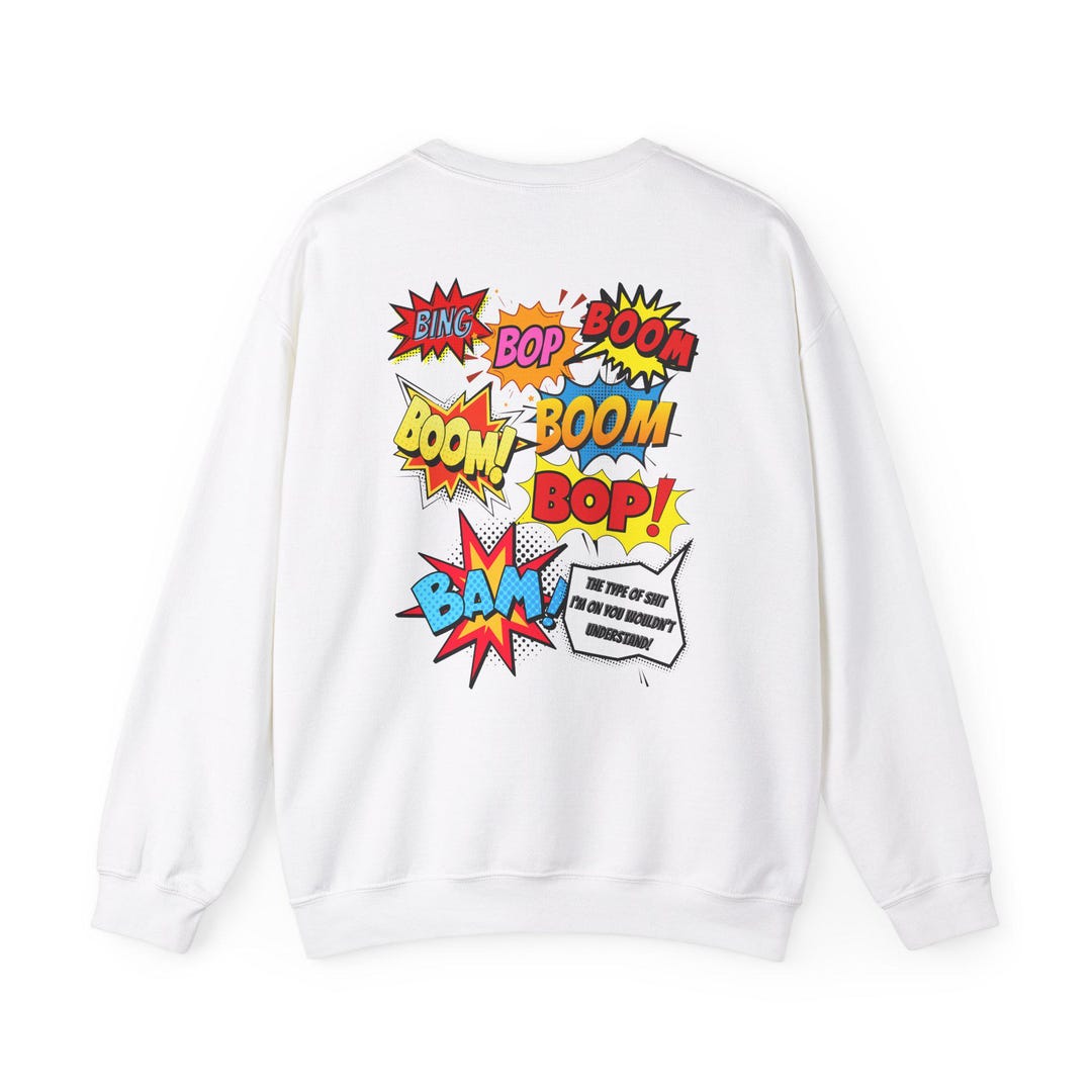 Peekaboo Bing Bop Boom Boom Boom Bop Bam Crewneck Sweatshirt | GNX ...