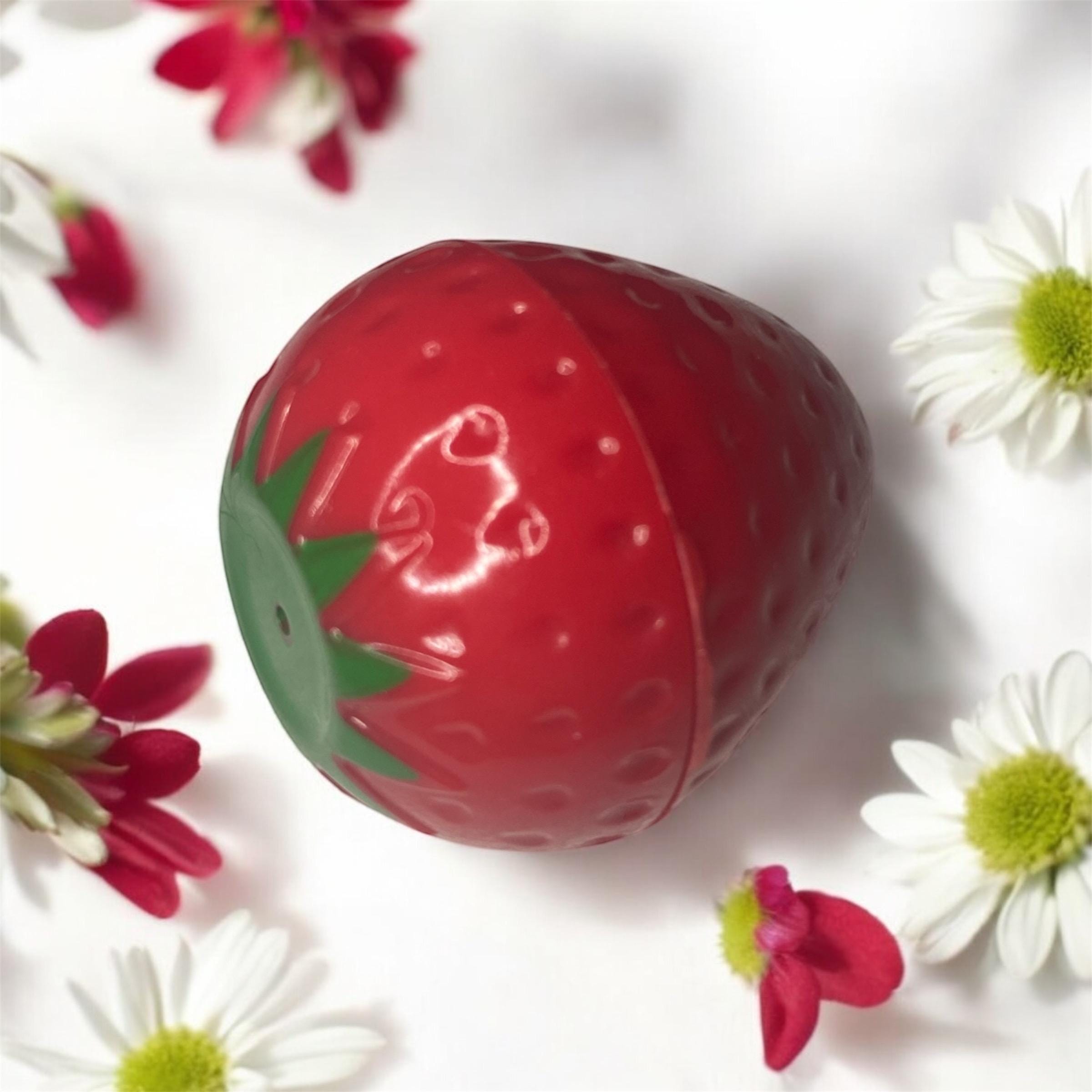 Strawberry Shaped Novelty Lip Balm - Etsy