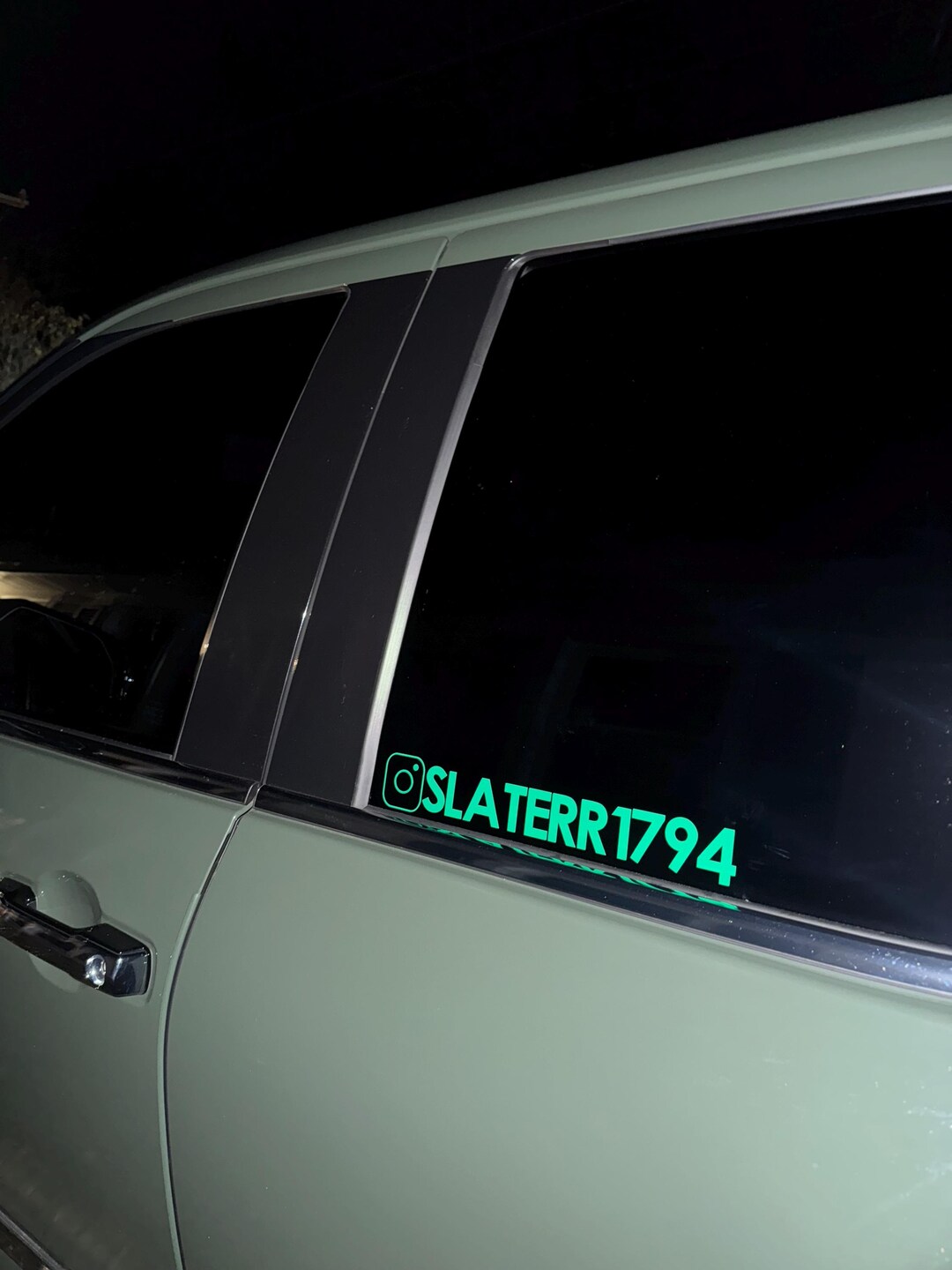 Social Media Handle Decals - Etsy