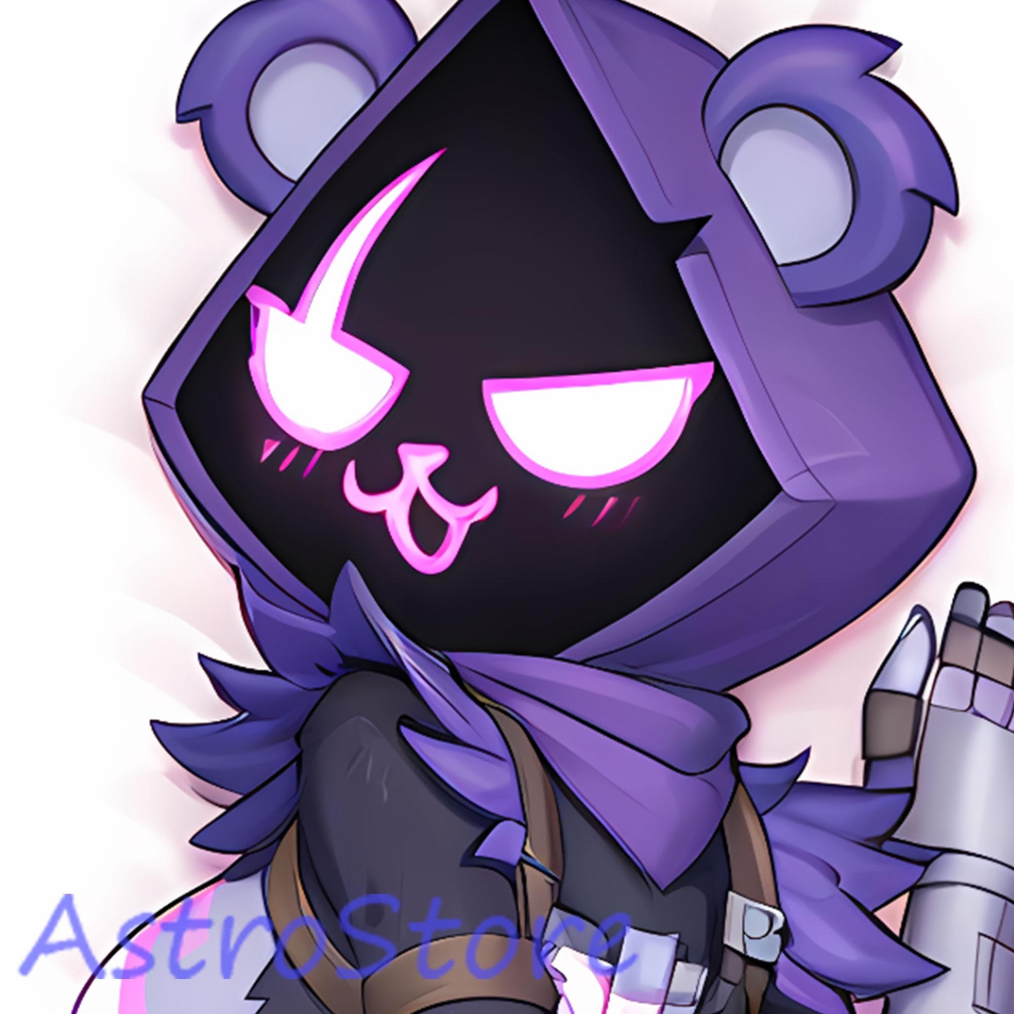 Raven Dakimakura, Furry, Pillow Cover, Fornite, Huggable Pillow ...