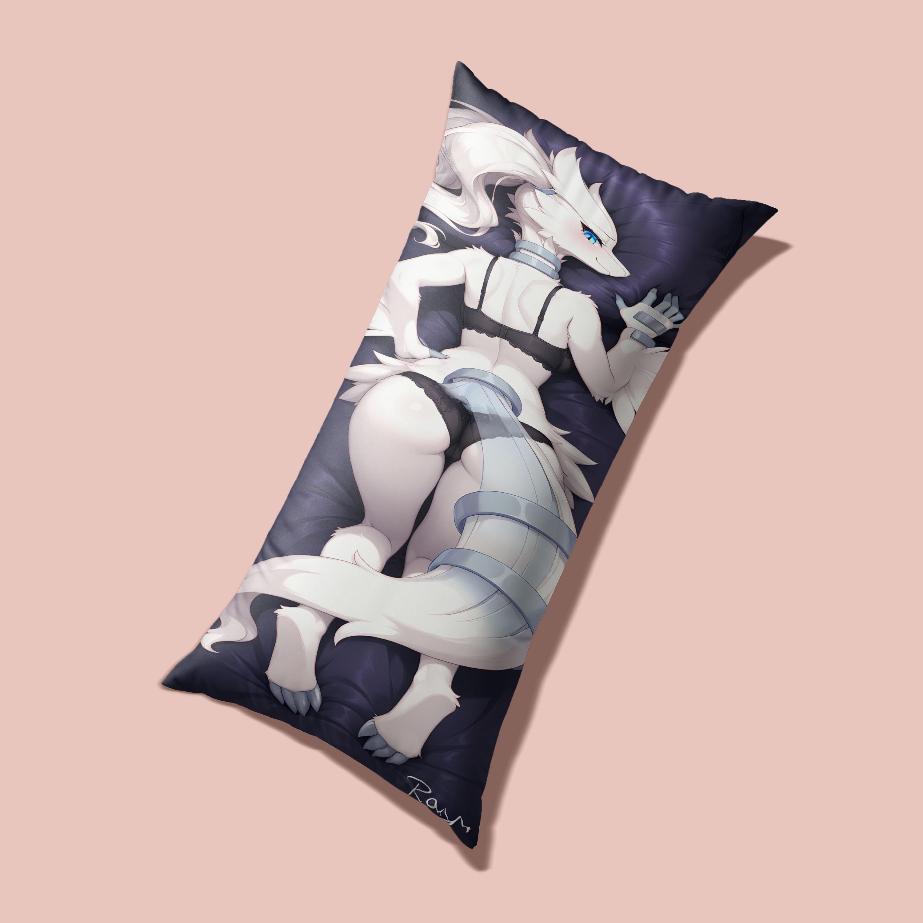 Reshiram Dakimakura, Furry, Pillow Cover, Pokémon Dakimakura, Huggable Pillow, Ultimate Comfort ...